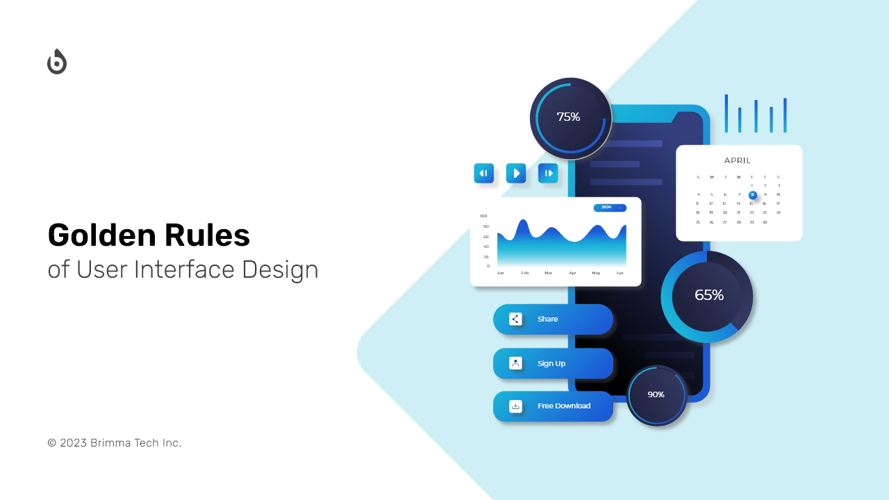 Key guidelines for designing user interfaces - Brimma